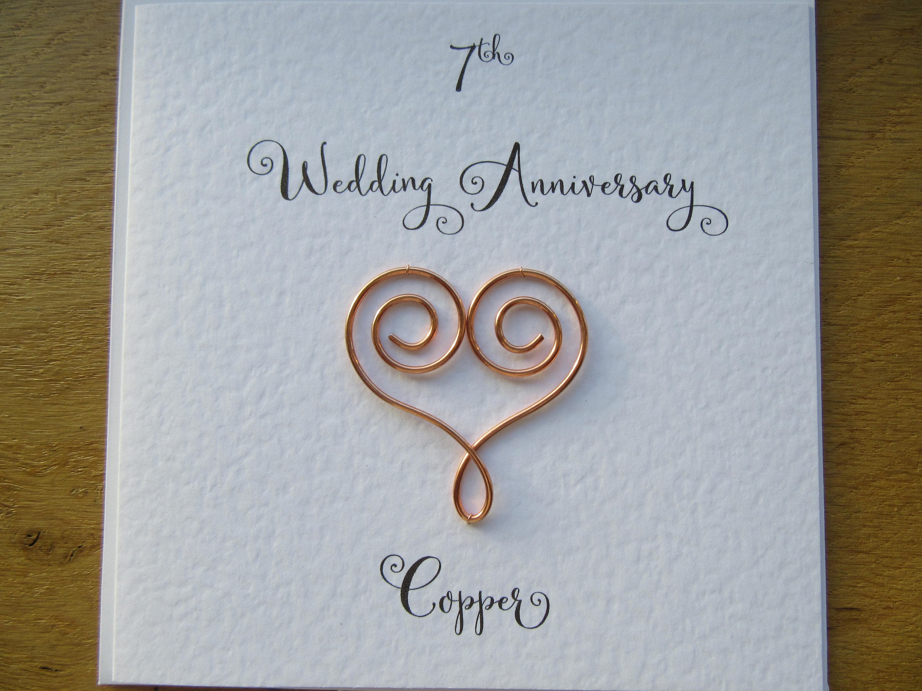7th-anniversary-card-copper-7-wedding-anniversary-card-etsy-uk