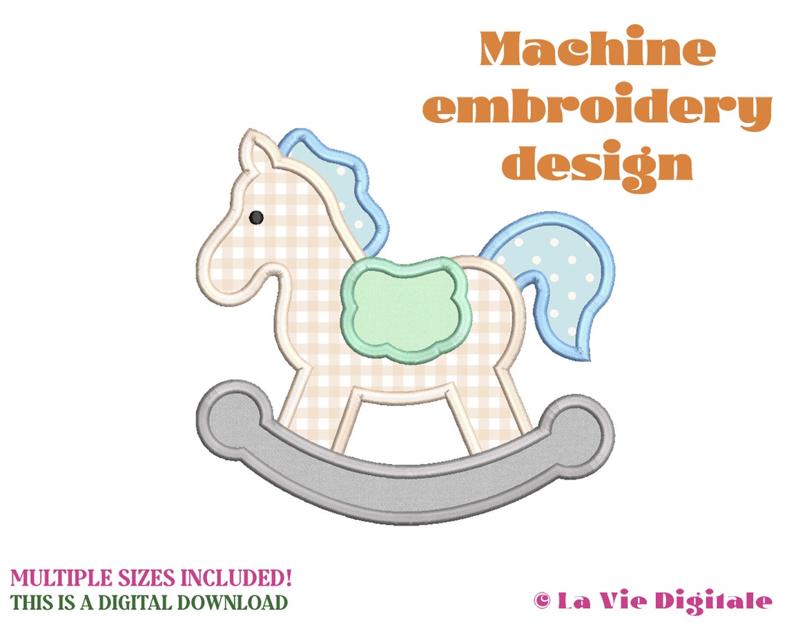 Embroidery Applique Design - Kids Applique Design - Machine Embroidery ...