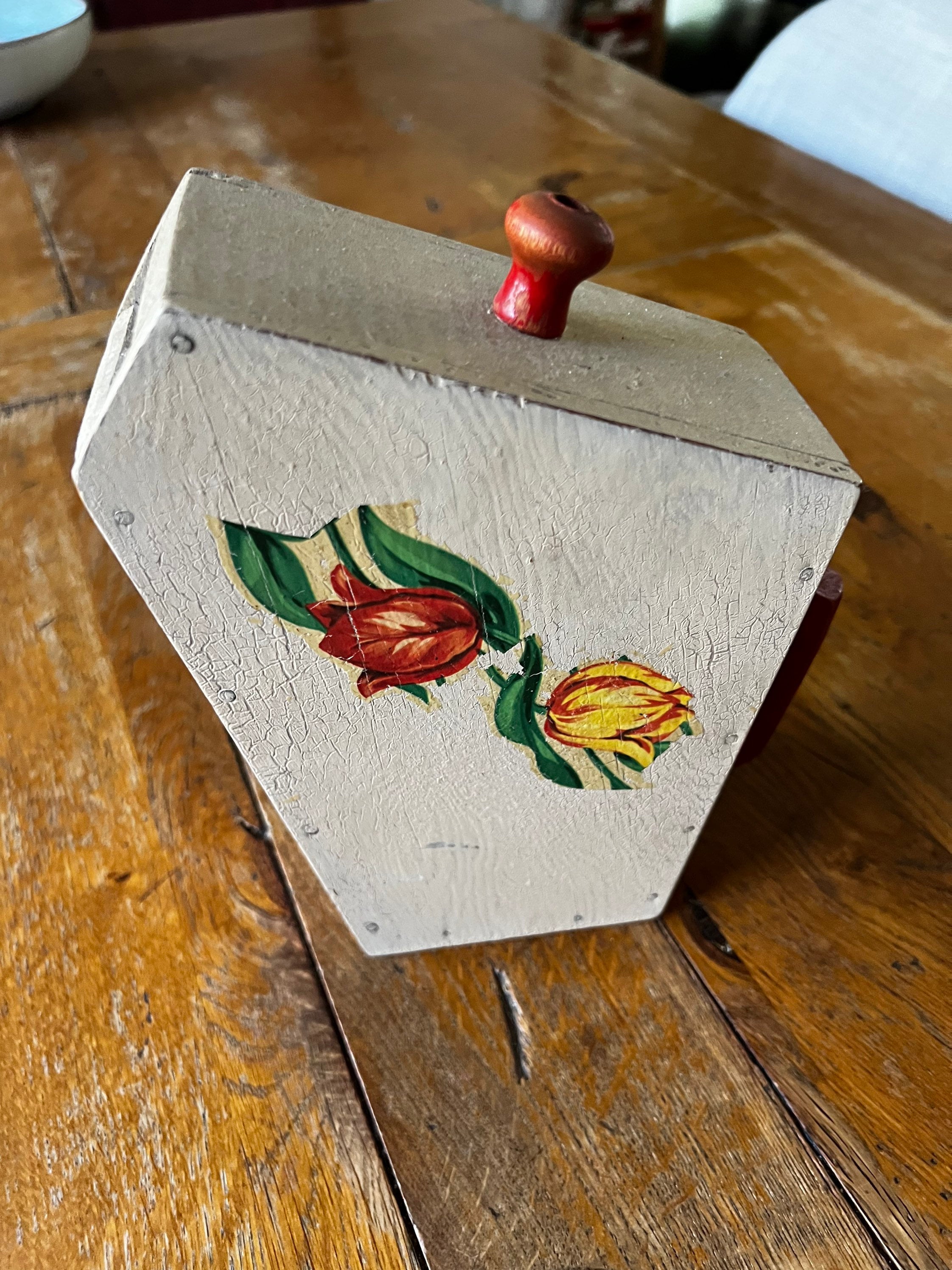 Vintage 1940’s Laundry Soap Powder Holder Handmade Wood - Etsy