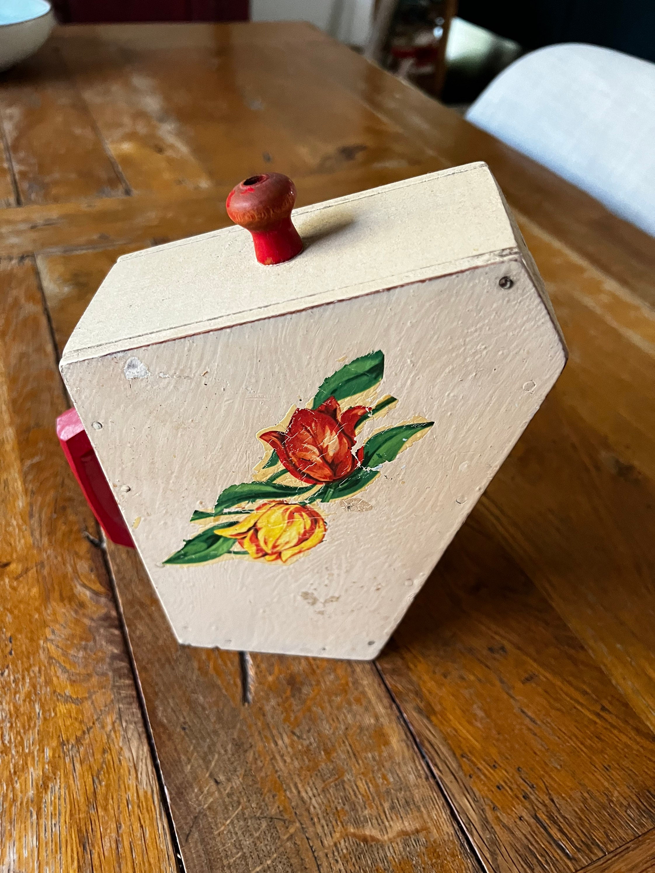 Vintage 1940’s Laundry Soap Powder Holder Handmade Wood - Etsy