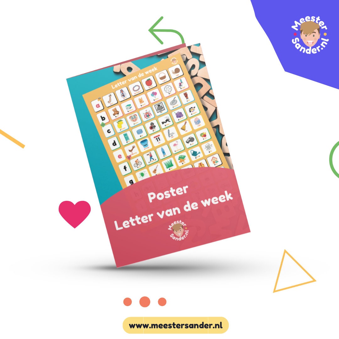 Download - Letter of the Week Posters - Etsy