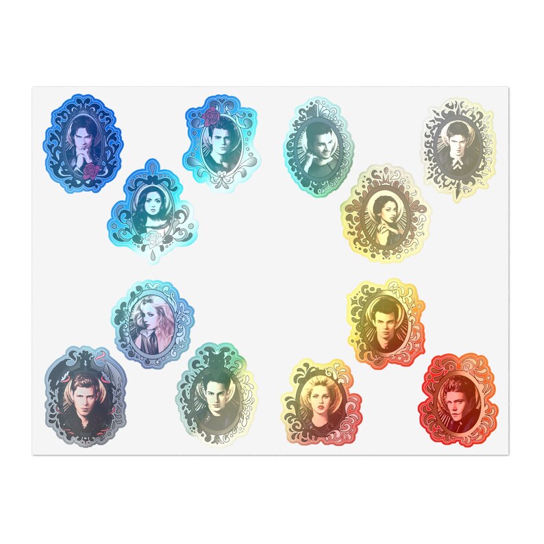 The Vampire Diaries Sticker Sheet the Vampire Diaries TVD - Etsy