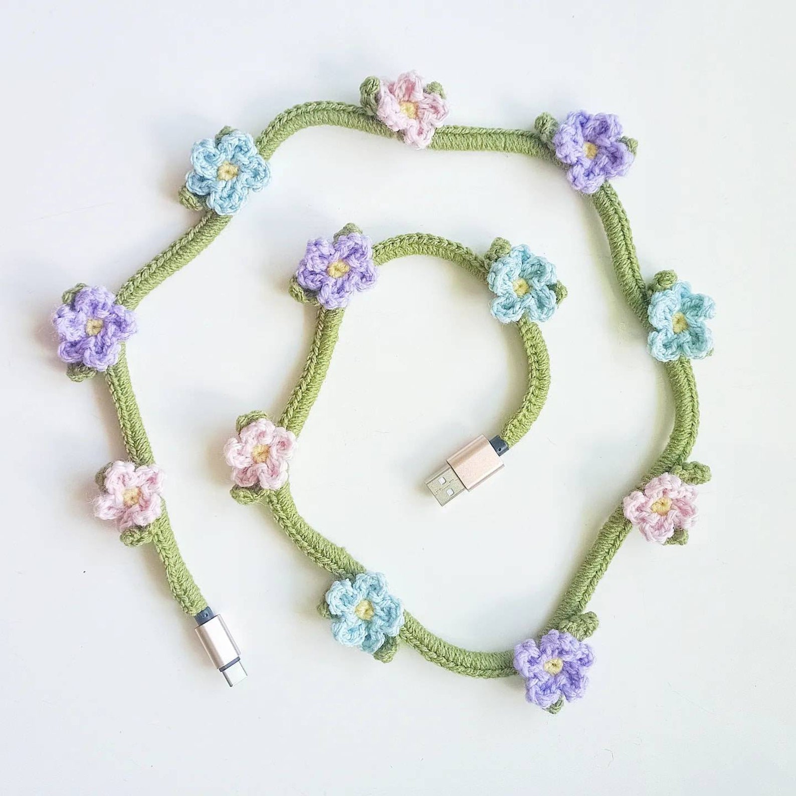 PATTERN Crochet Phone Charger with Video Tutorial, Make Your Own ...