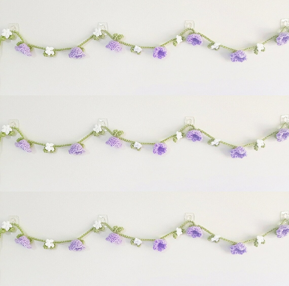 PATTERN - Crochet Flower Garland Pattern - Etsy