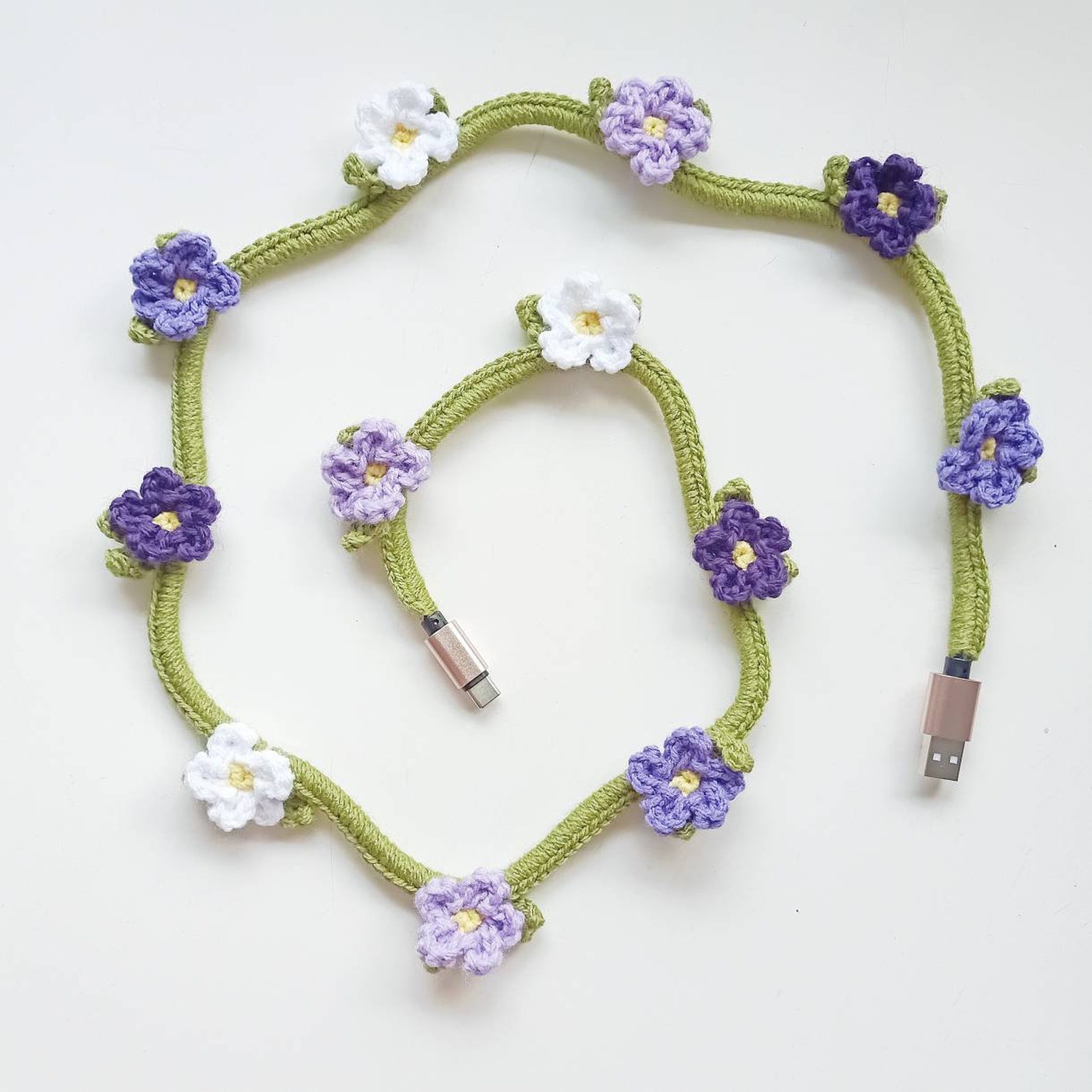 PATTERN Crochet Phone Charger with Video Tutorial, Make Your Own ...