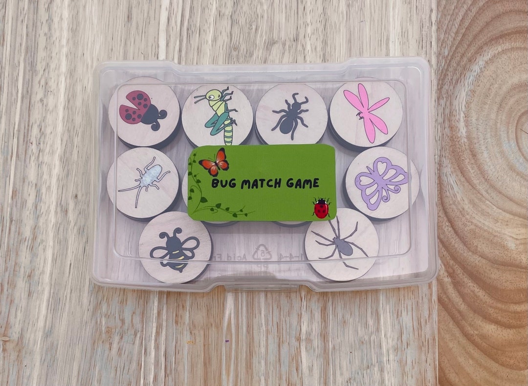 Bug Match Game - Etsy