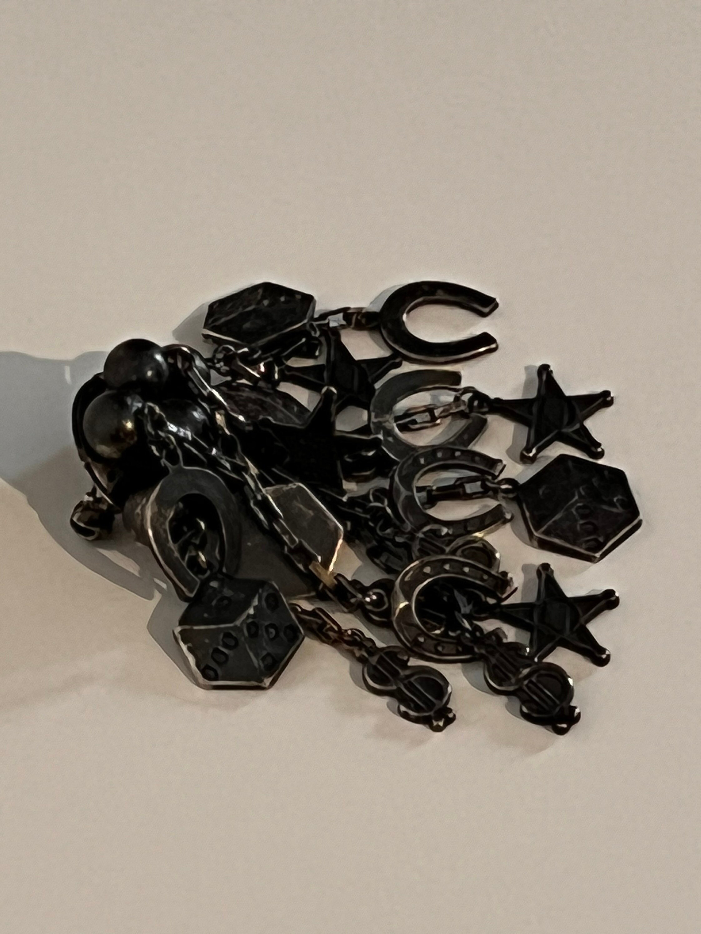 Very Rare and Collectible Junior Gaultier Unique Charm Bracelet Brooch ...