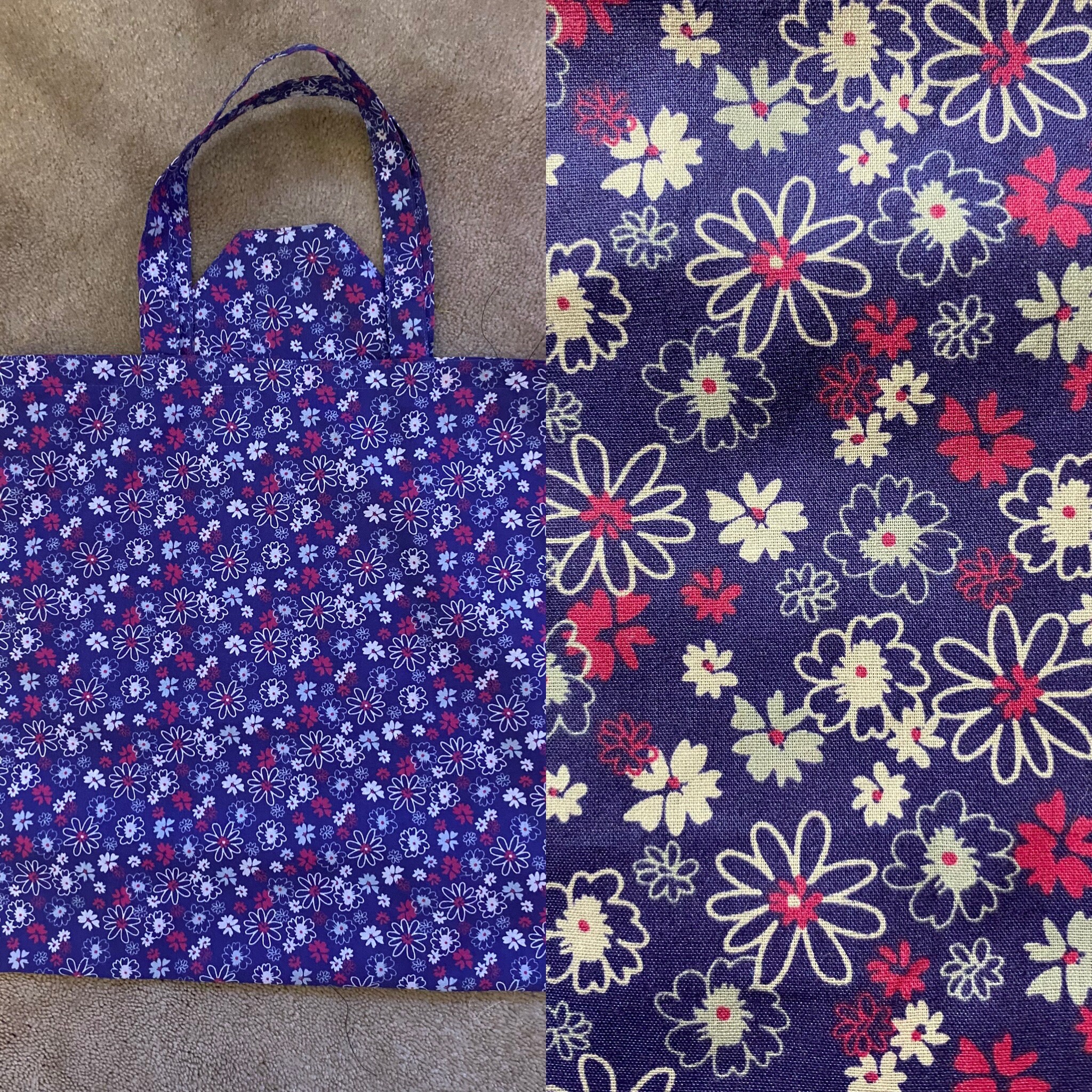 Handmade Fold up Shopping Bags - Etsy UK