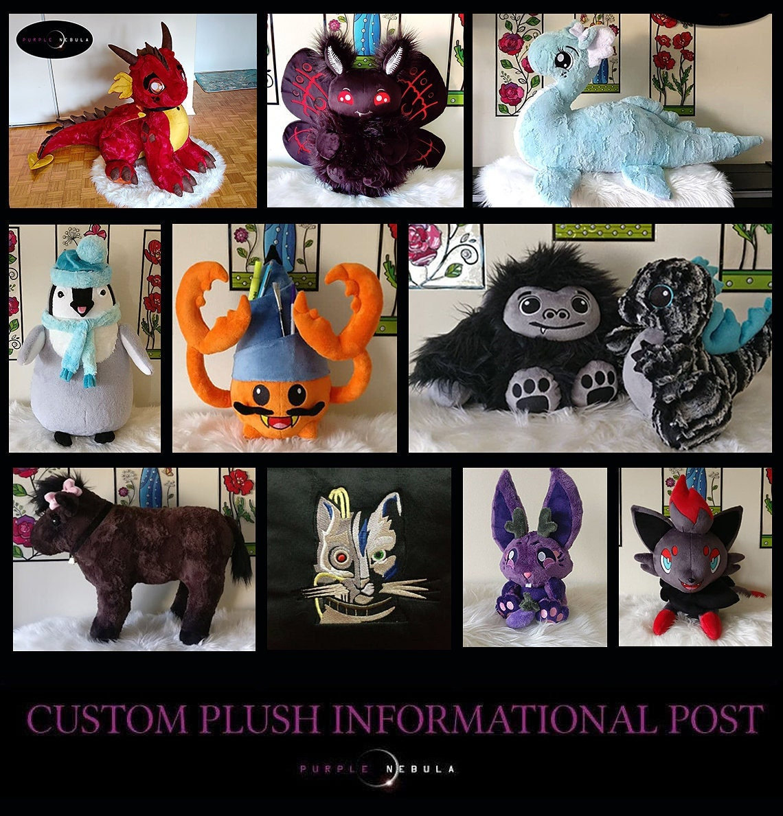 INFORMATION for ANY CUSTOM Plushie Please Do Not Purchase - Etsy Canada