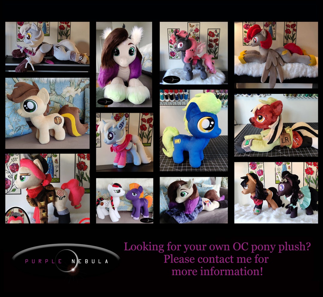 INFORMATION for Custom and OC Pony Plushies - Please Do NOT Purchase ...