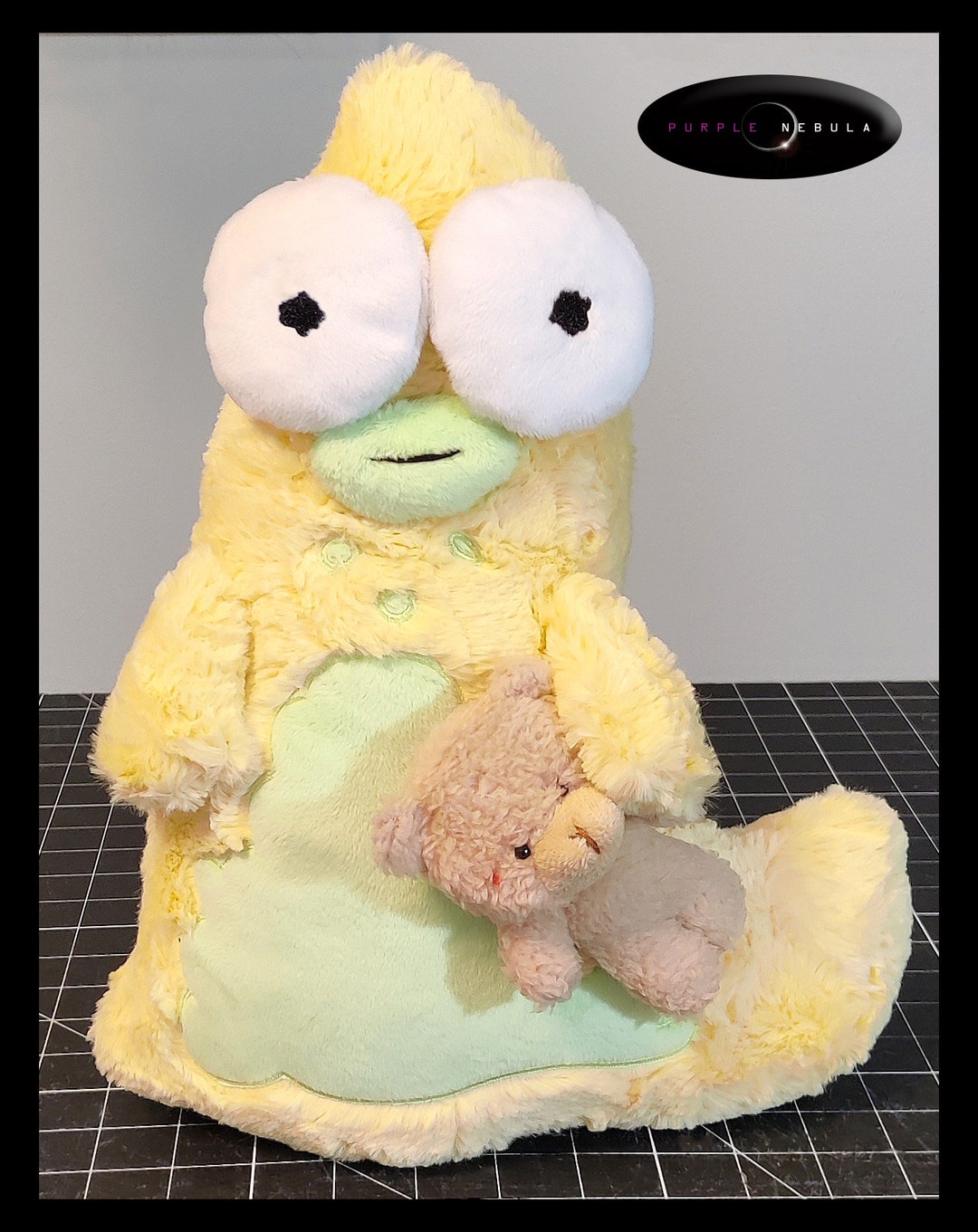 MADE TO ORDER! Pupa Inspired by Solar Opposites 12" Tall Handmade Plush ...