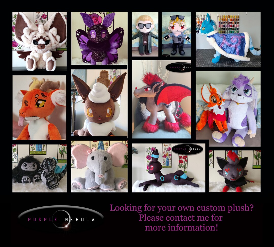 INFORMATION for ANY Custom Plushie - Please Do NOT Purchase This ...