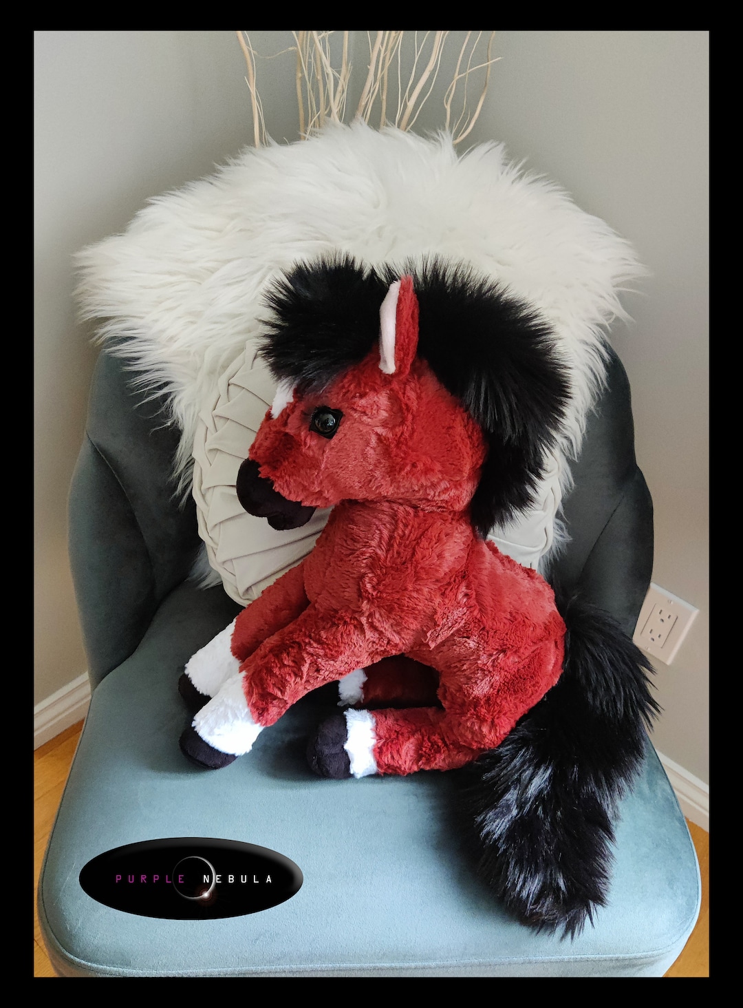 MADE TO ORDER - Realistic Floppy Plush Filly Horse 16" - Please Ready ...