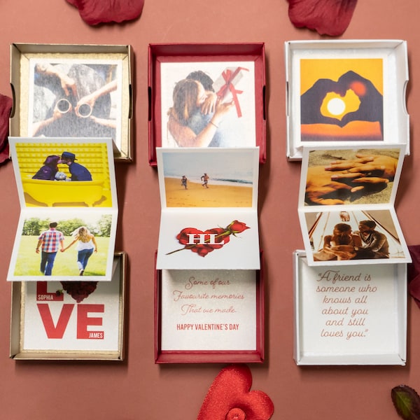 Personalized Photo Pull Out Box - Etsy UK