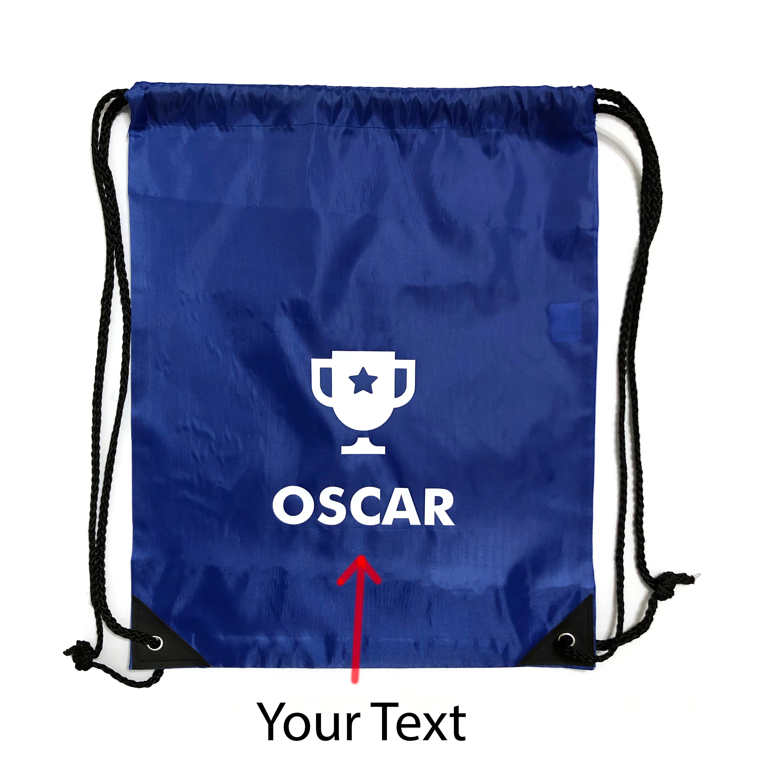 Personalised Drawstring Bag PE Gym Kit School P.E Kids Sport | Etsy