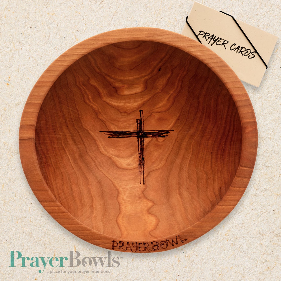 Prayer Bowl | Made in the USA | Faith Gifts | Prayer Bowls Wood ...