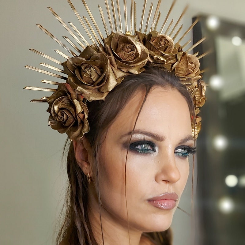 Spike Flower Crown - Etsy