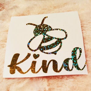 Bee Kind - Bee Kind Sticker - Bee Decal - Bee Sticker - Cute Sticker ...