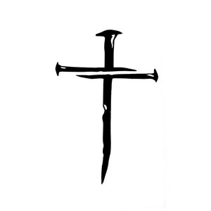 Three Nail Cross Decal , Three Nail Cross , Decal , Stickers ...