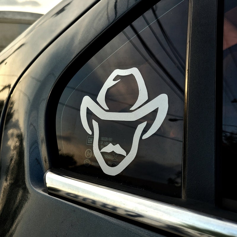 Mustache Decal - Etsy