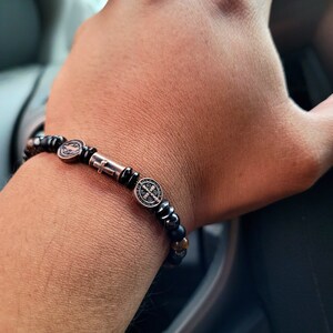 Saint Benedict Triple Protection Bracelet - Religious Bracelet ...
