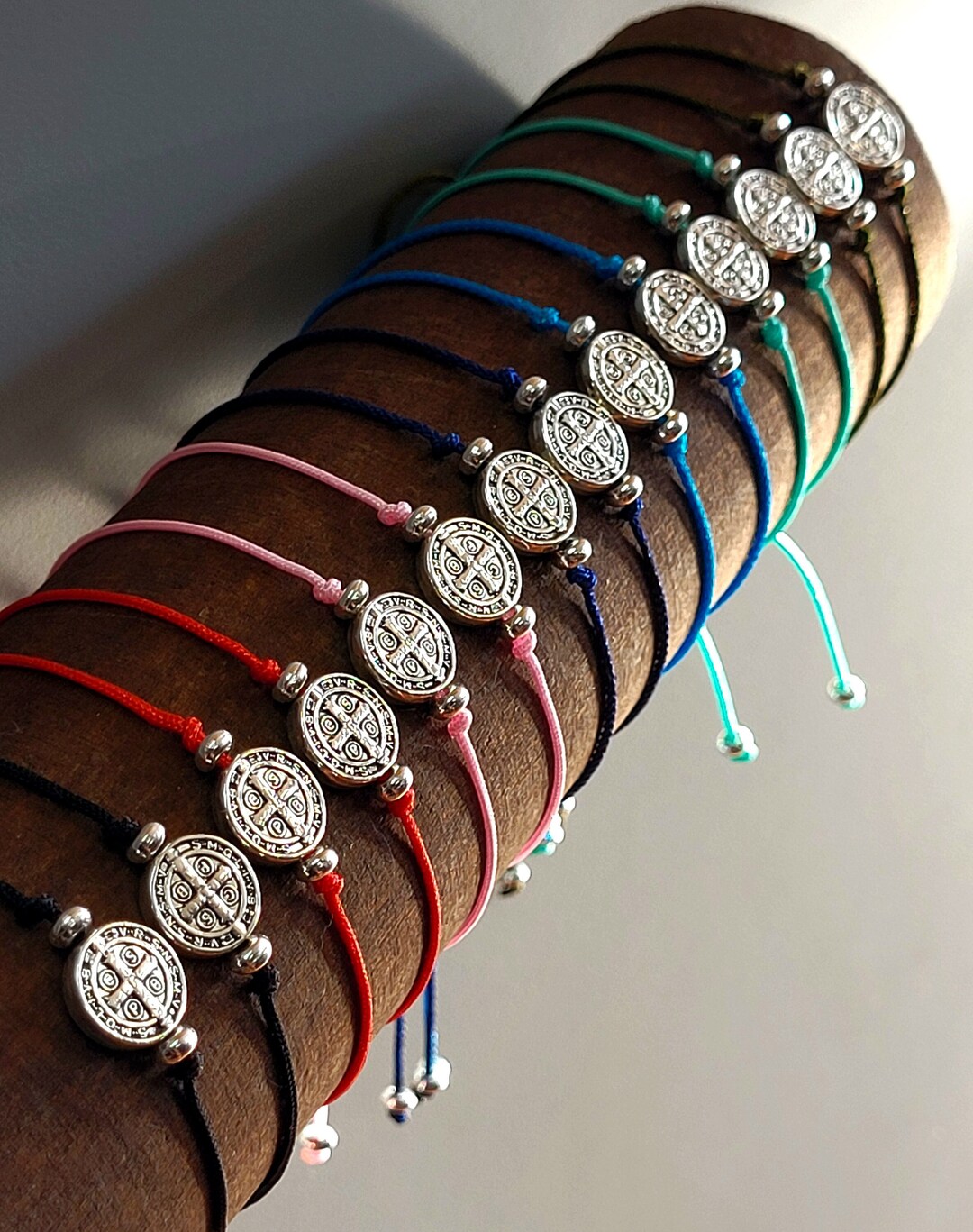 Saint Benedict Bracelet - Adjustable Bracelet - Protection Bracelet ...