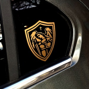 St Michael Decal - Religious Decal - Car Decal - Archangel Saint ...