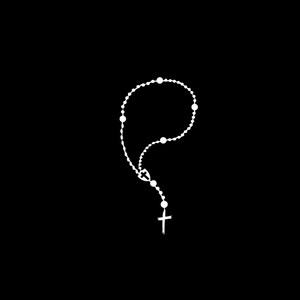 Rosary Decal - Complete Rosary Sticker - Rosario - Religious Decal ...