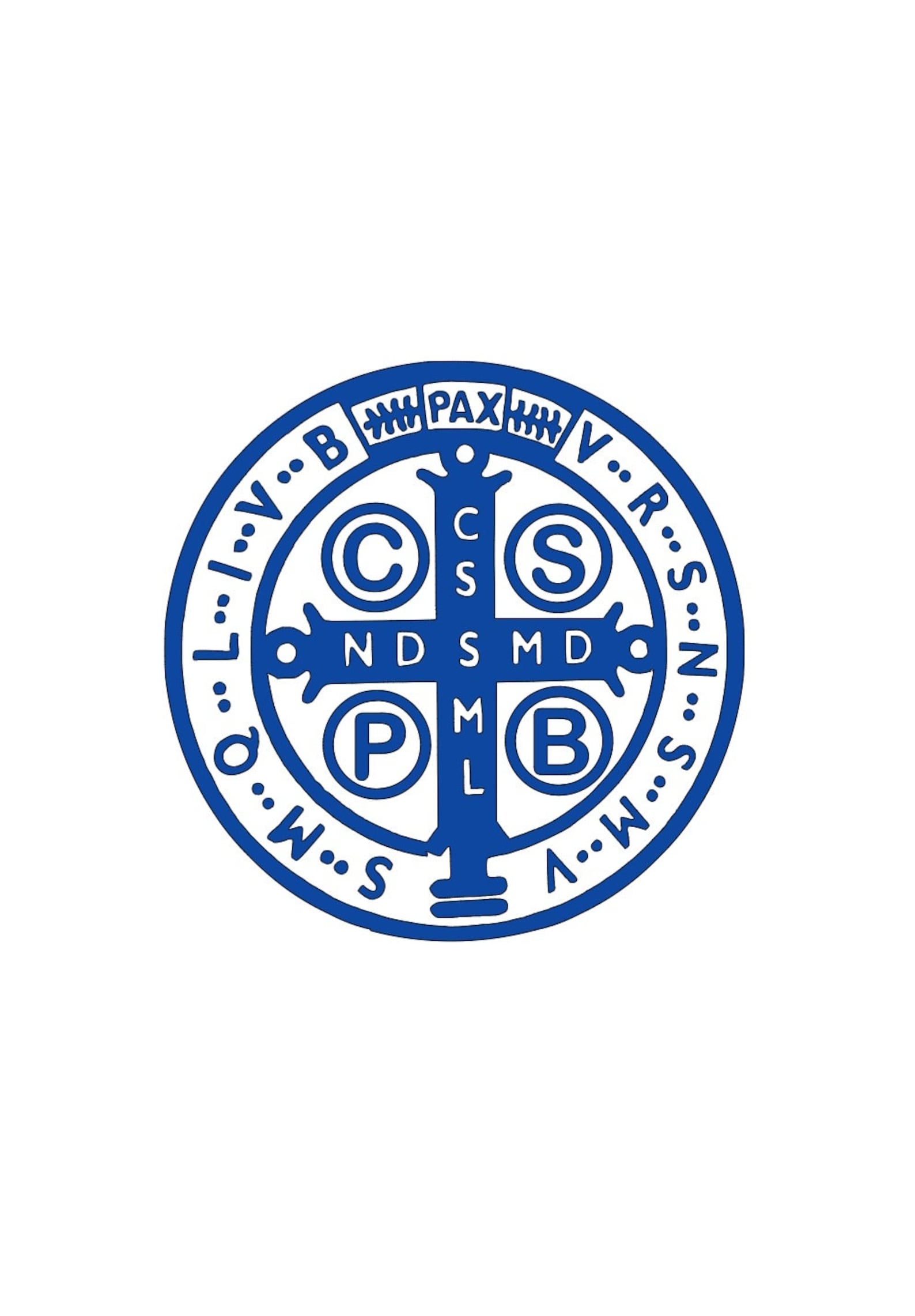 Saint Benedict Decal Big Truck Decal Large Decal - Etsy