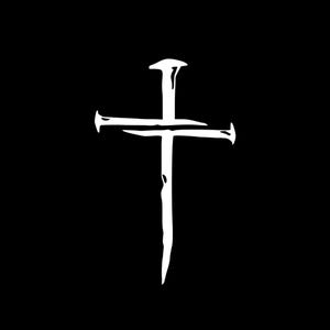 Three Nail Cross Decal , Three Nail Cross , Decal , Stickers ...