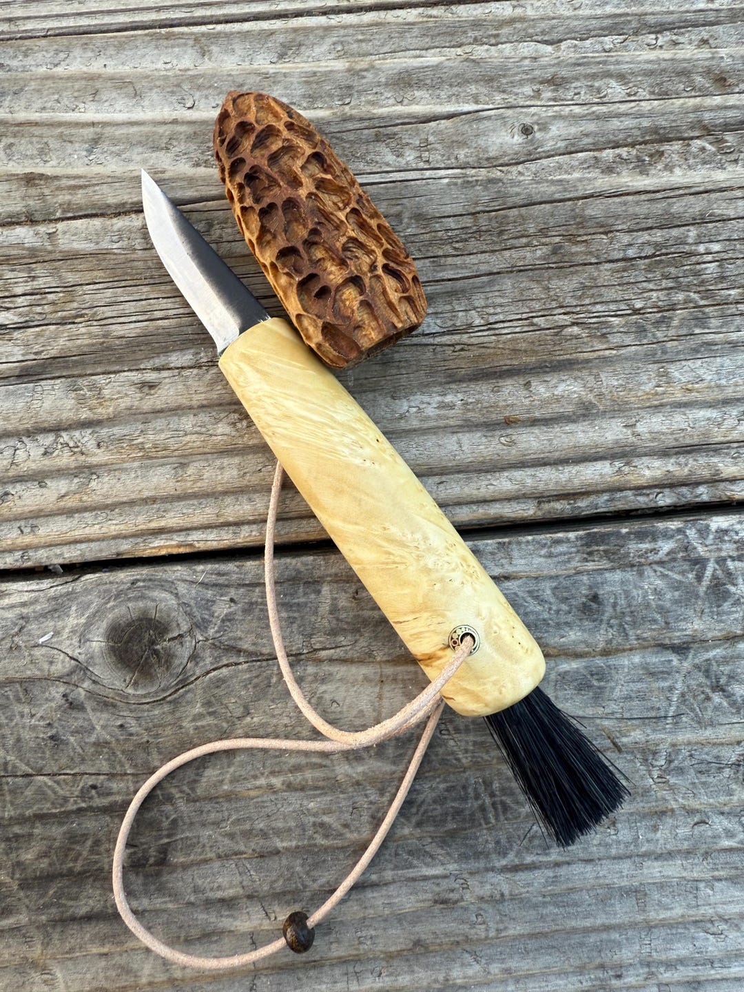 Hand-carved Morel Mushroom Foraging Knife - Etsy