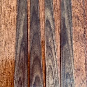 Handmade Wooden Spatula/scraper in Walnut, Oak, Hickory, Curly Maple ...