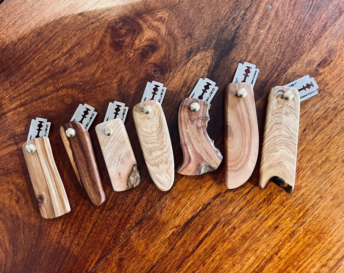 Handmade Wooden Sourdough Bread Dough Scoring Lame, Figured Oak - Etsy