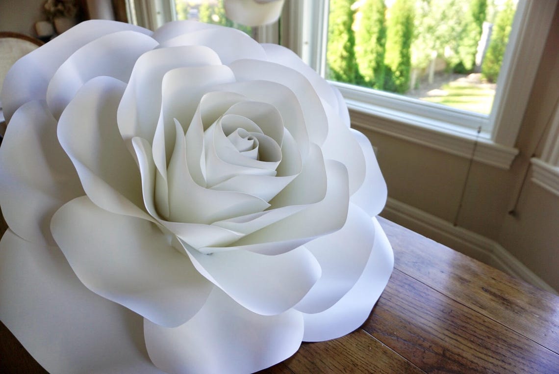 PDF Giant Rose Templatepro-tips Sophie B Décor - Etsy Canada