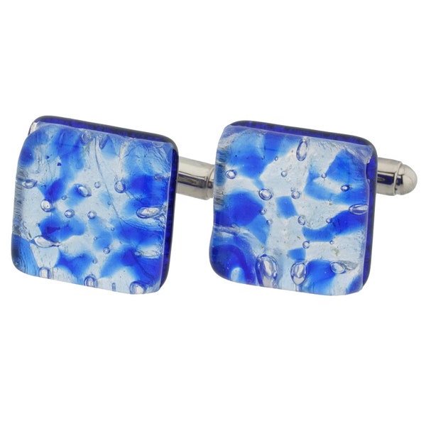 Glass Cufflinks - Etsy