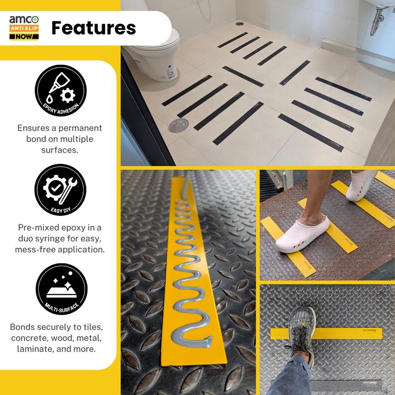 Anti Slip Walkway Strips: Heavy Duty Outdoor Step Treads - [color] - Etsy