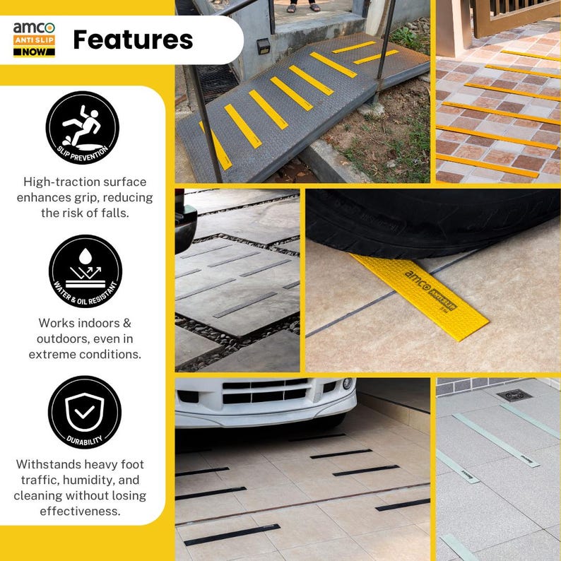 Anti Slip Walkway Strips: Heavy Duty Outdoor Step Treads - [color] - Etsy