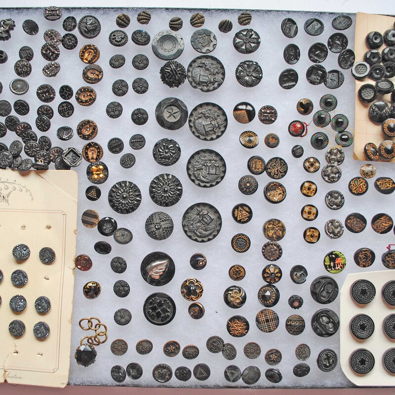 Glass Buttons - Etsy