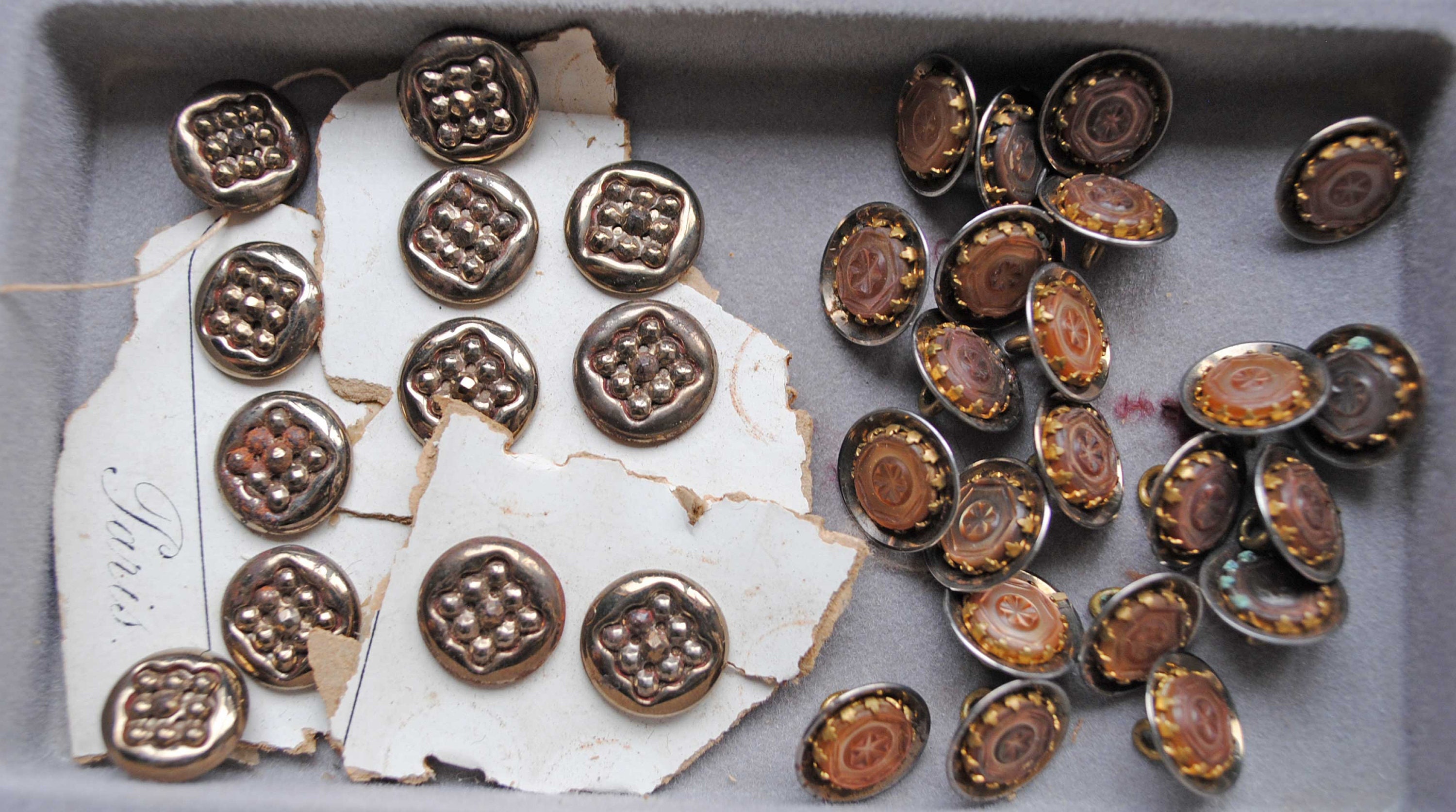 Victorian Metal Buttons Various Sizes Inlays and Pressed - Etsy