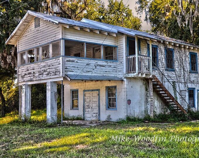 Vintage Old General Store Along Florida State Road 19 Antique History ...