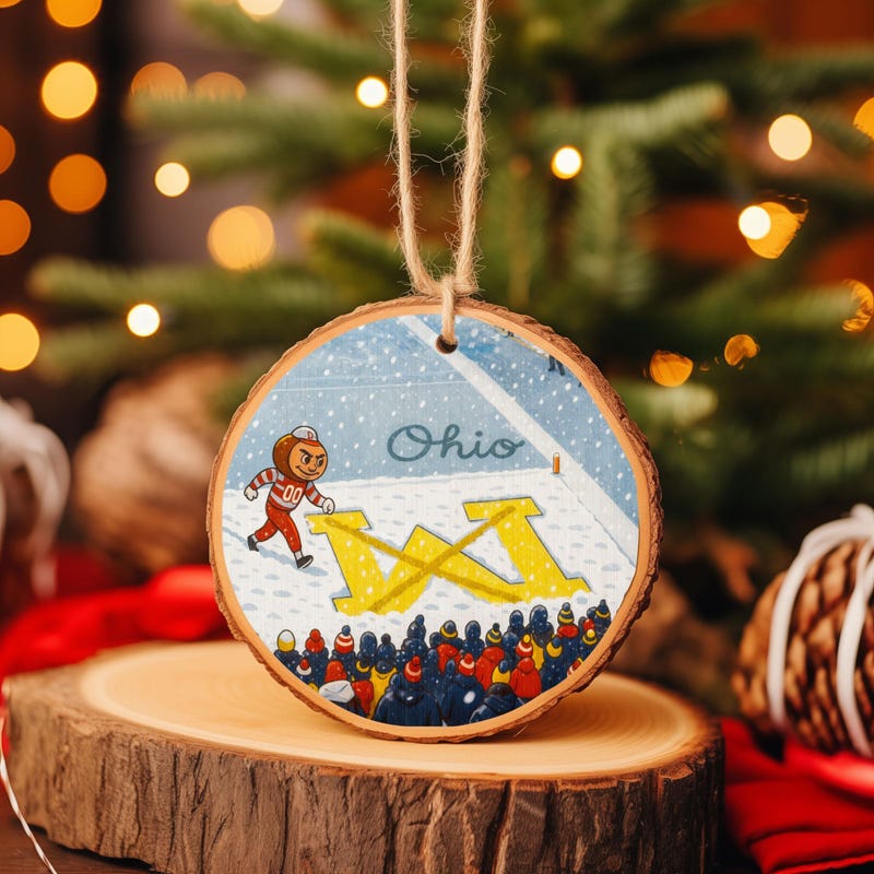 Osu Michigan Ornaments - Etsy
