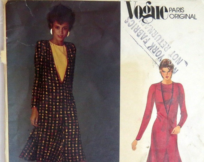 Vogue Paris Original, Pattern 2127, FACTORY FOLDED, Size 14, Christian ...