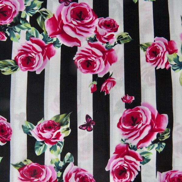 Rose Pink Fabric - Etsy