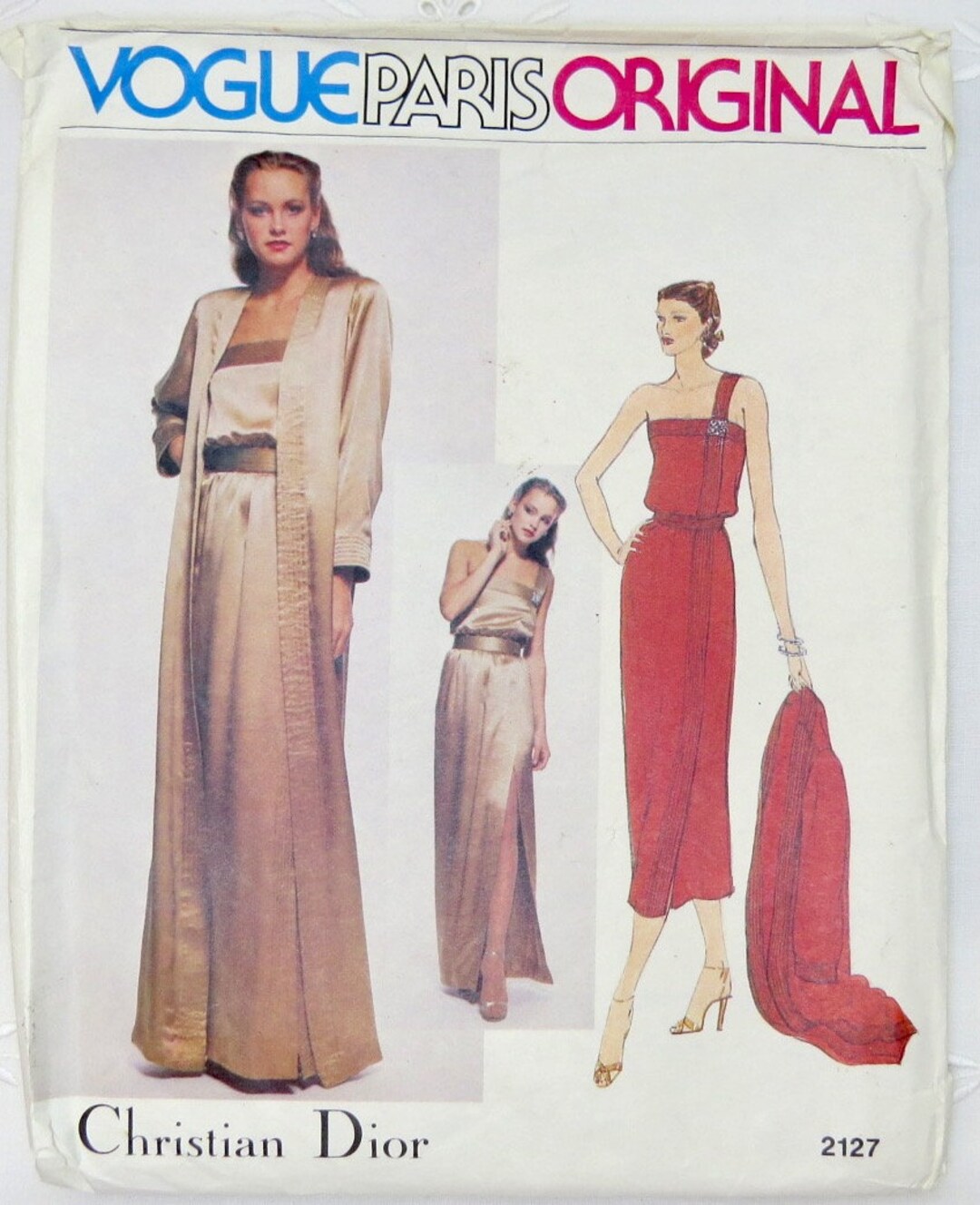 Vogue Paris Original, Pattern 2127, FACTORY FOLDED, Size 14, Christian ...