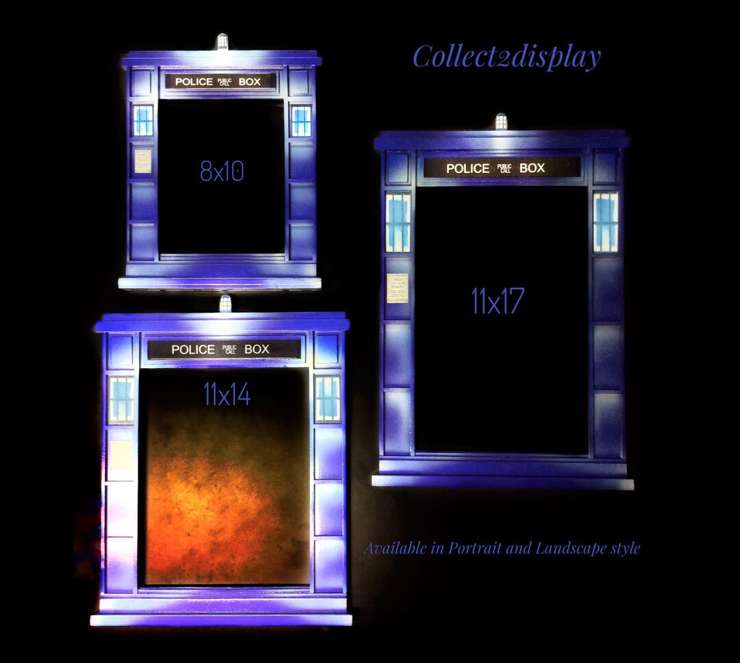 Doctor Who Tardis Frame 8 X 10 for Celebrity Photo Ops, Prints, Use ...