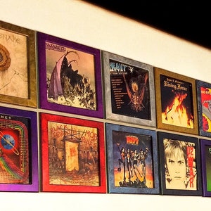 Vinyl Record Frame, 33RPM Toploader Style Frames - Etsy