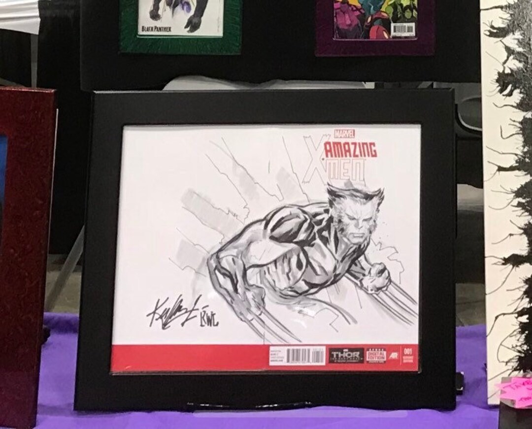 Comic Book Frame -OPEN BOOK Display. Use With Included Toploader. - Etsy