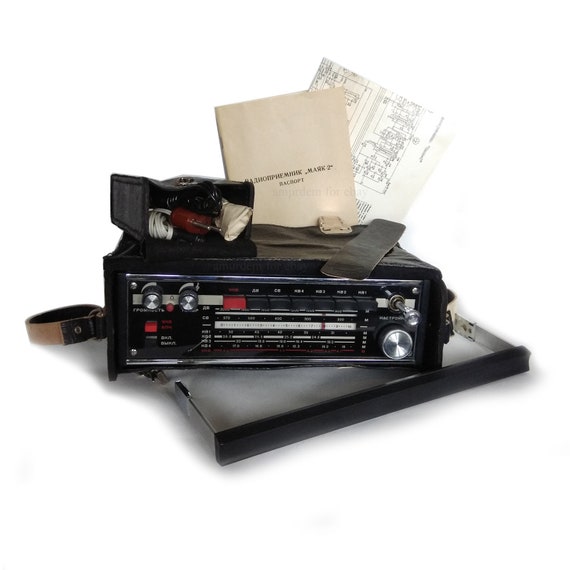 Rare Vintage Military Transistor Radio Mayak-2 FULL KIT New | Etsy