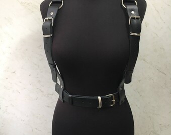 Harness suspenders | Etsy