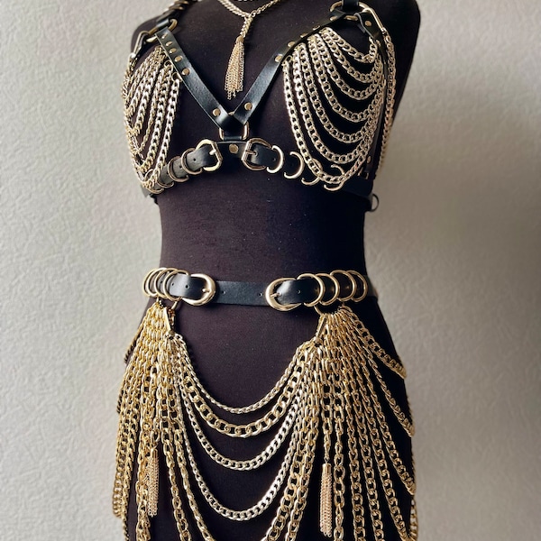 Chain Skirt - Etsy